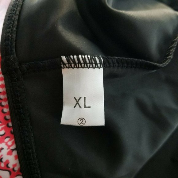 Modlily | Swim | Tankini Set Swimsuit Floral Coral Swim Short Xl | Poshmark